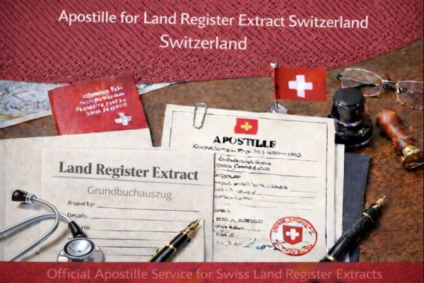 Apostille for Land Register Extract Switzerland | Official Apostille